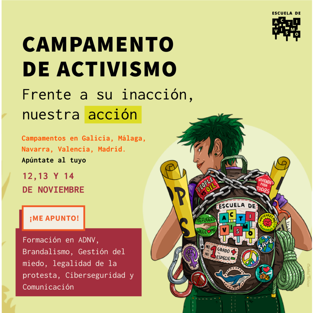 Frente a sus palabras, nuestras acciones – Escuela de Activismo